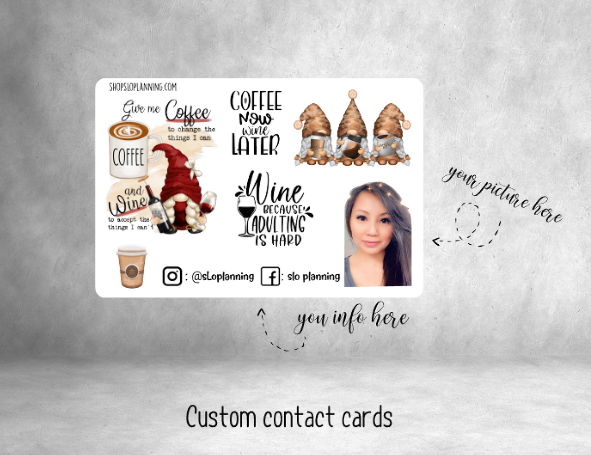 Custom Contact Card – sLo Planning